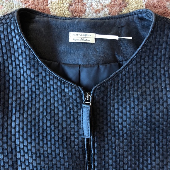 Max Studio | Jackets & Coats | Max Studio Special Edition Leather ...